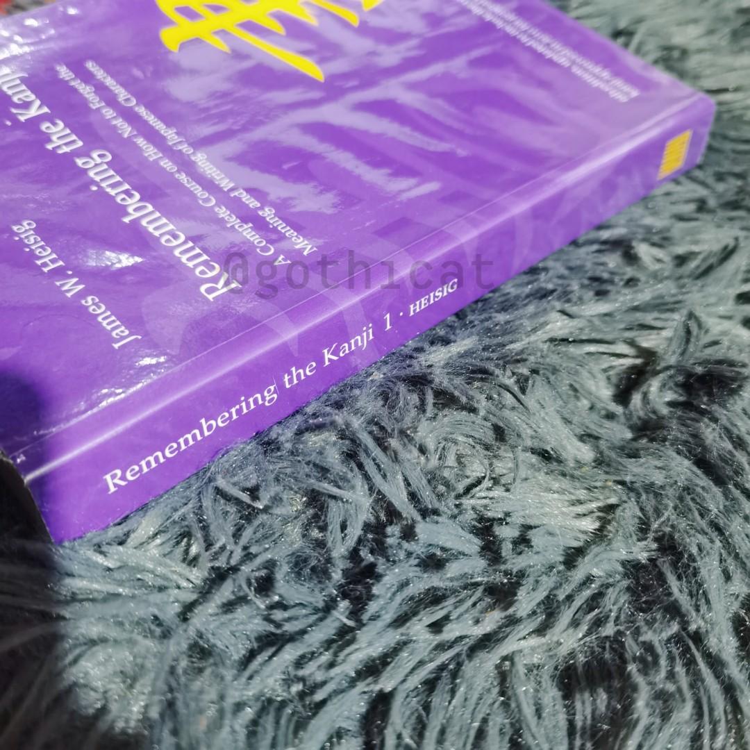 [Authentic] Remembering the Kanji by James Heisig book (RTK), Hobbies ...