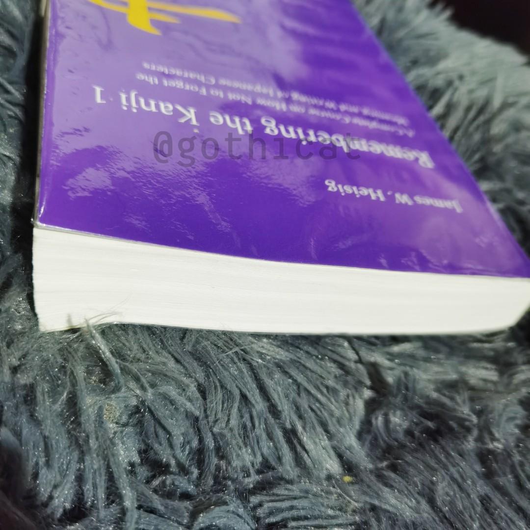 [Authentic] Remembering the Kanji by James Heisig book (RTK), Hobbies ...