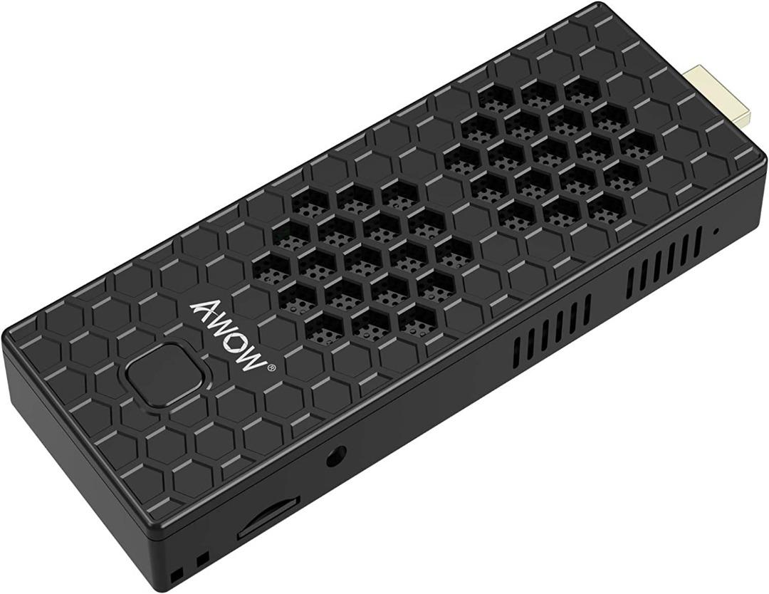 AWOW Mini PC Windows 10 PC Stick Intel Celeron N4000(up to 2.6GHz) Mini ...
