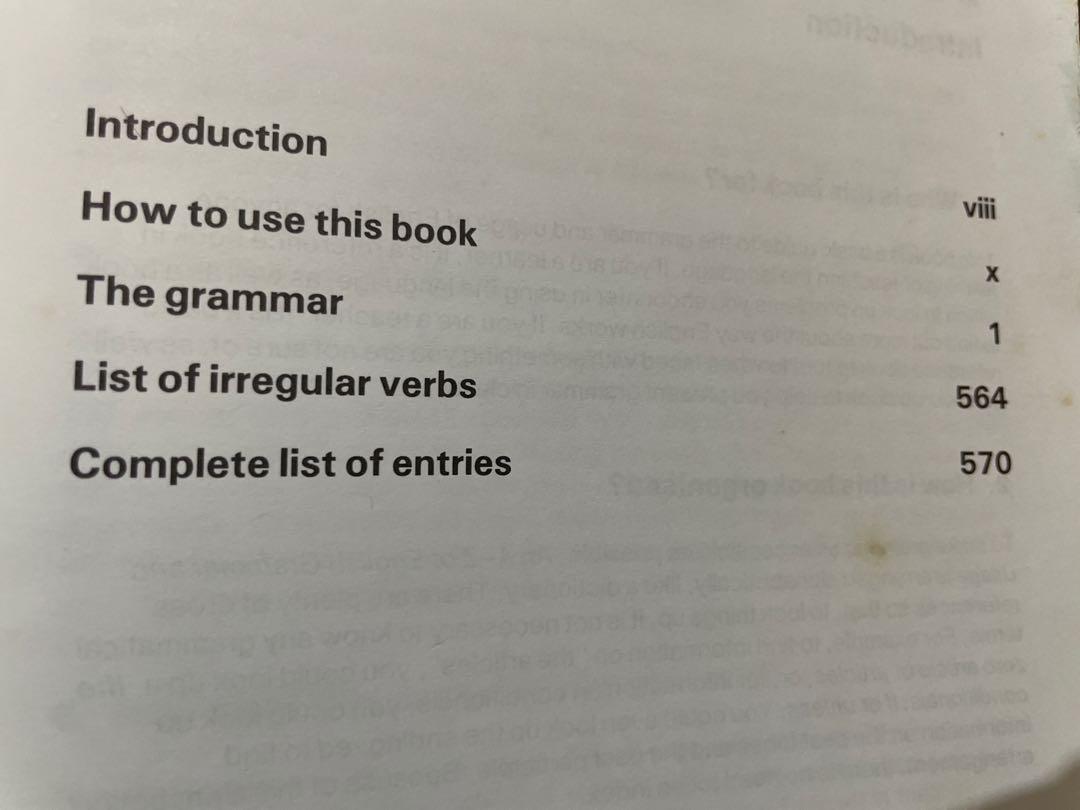 A-Z of English grammar and usage, 興趣及遊戲, 書本 & 文具, 教科書 - Carousell