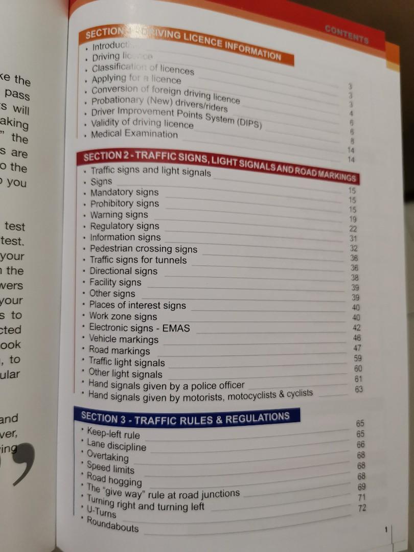 Basic Theory Driving Book & Test Questions Book (latest edition ...