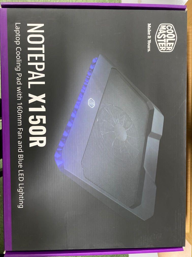 BNIB COOLER MASTER NOTEPAL X150R Laptop Cooling Pad, Computers & Tech ...