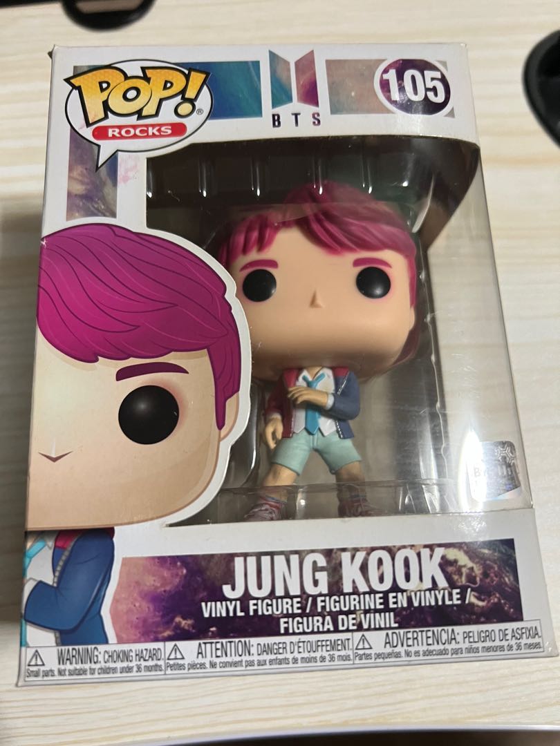 BTS Jungkook funko pop, Hobbies & Toys, Memorabilia & Collectibles, K-Wave on Carousell