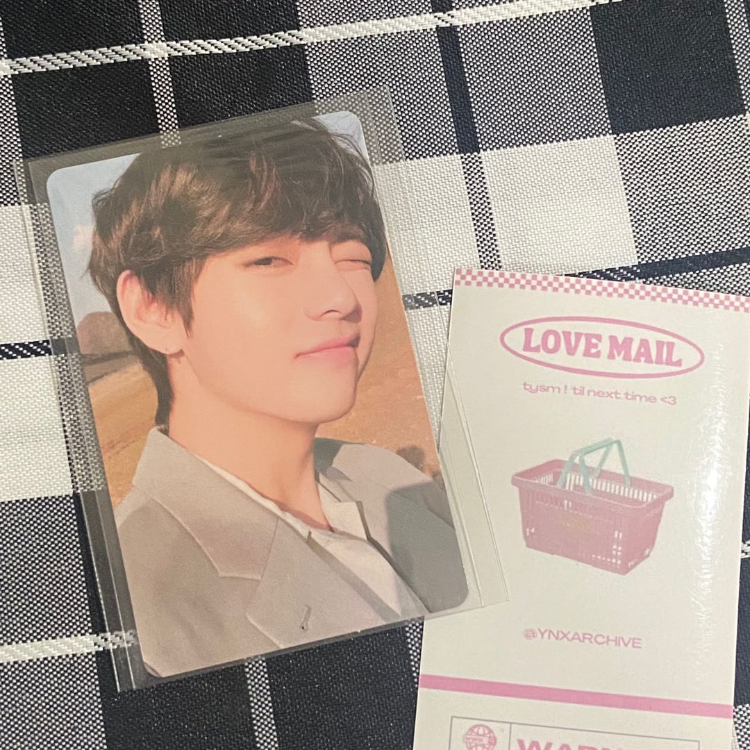 bts taehyung tae ly tear y + free random dicon pc, Hobbies & Toys ...