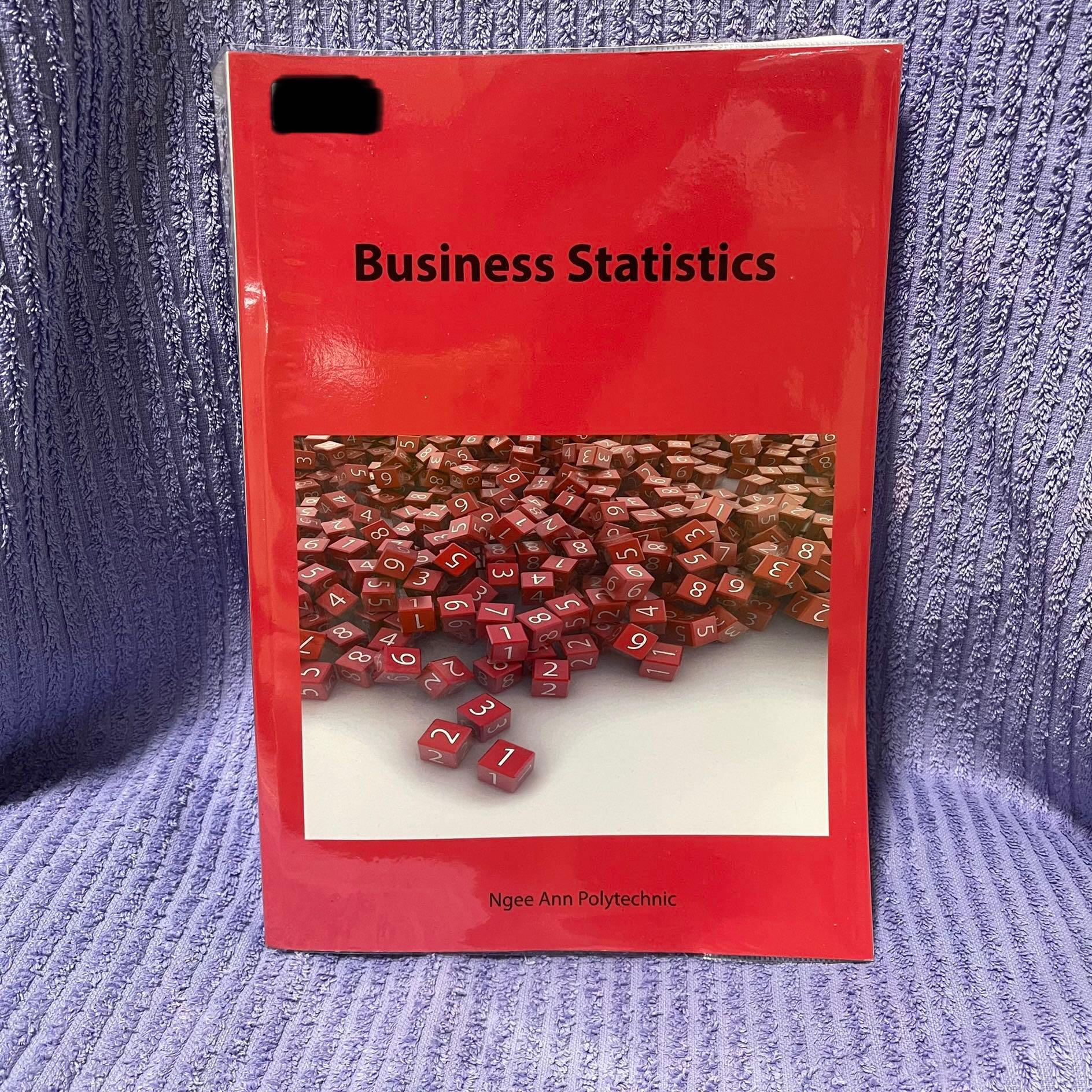 Business Statistics Textbook - Ngee Ann Polytechnic, Hobbies & Toys ...