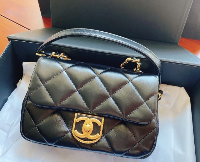 Chanel Mini Flap Bag 22B - brandy new, Women's Fashion, Bags & Wallets ...