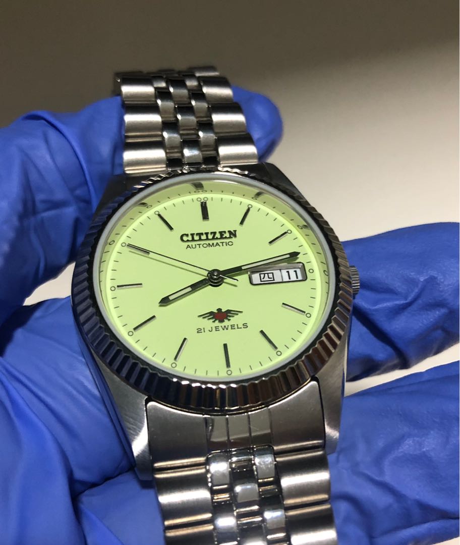 Citizen Datejust Vintage Full Lume Dial RARE, Luxury, Watches on Carousell