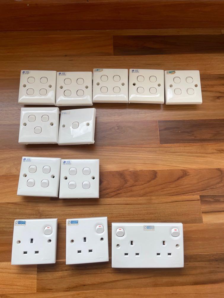 Clipsal Switches Sockets, TV & Home Appliances, Electrical, Adaptors ...