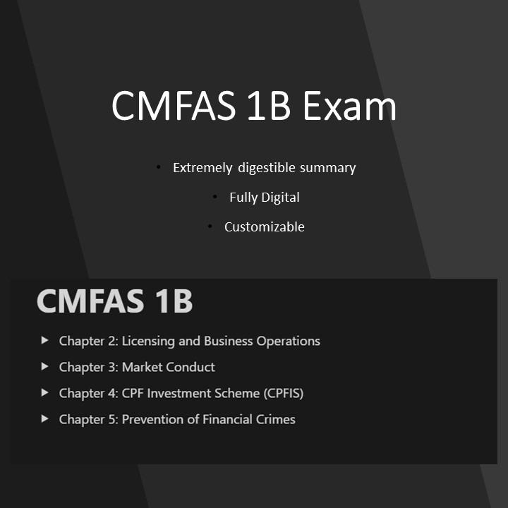 CMFAS 1B Summary, Hobbies & Toys, Books & Magazines, Textbooks on Carousell