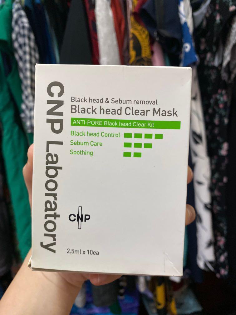 CNP Laboratory Black Head + Pore Tightening Mask Kit (6 Sets), Beauty ...