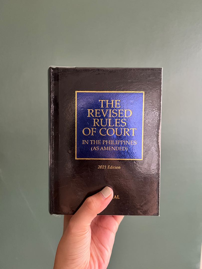 [CODAL] Revised Rules of Court 2021 Ed., Hobbies & Toys, Books ...