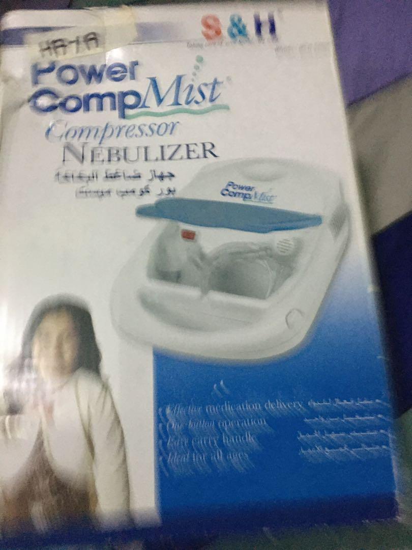 CompMist Germany Compressor Nebulizer Latex-Free, Health & Nutrition ...
