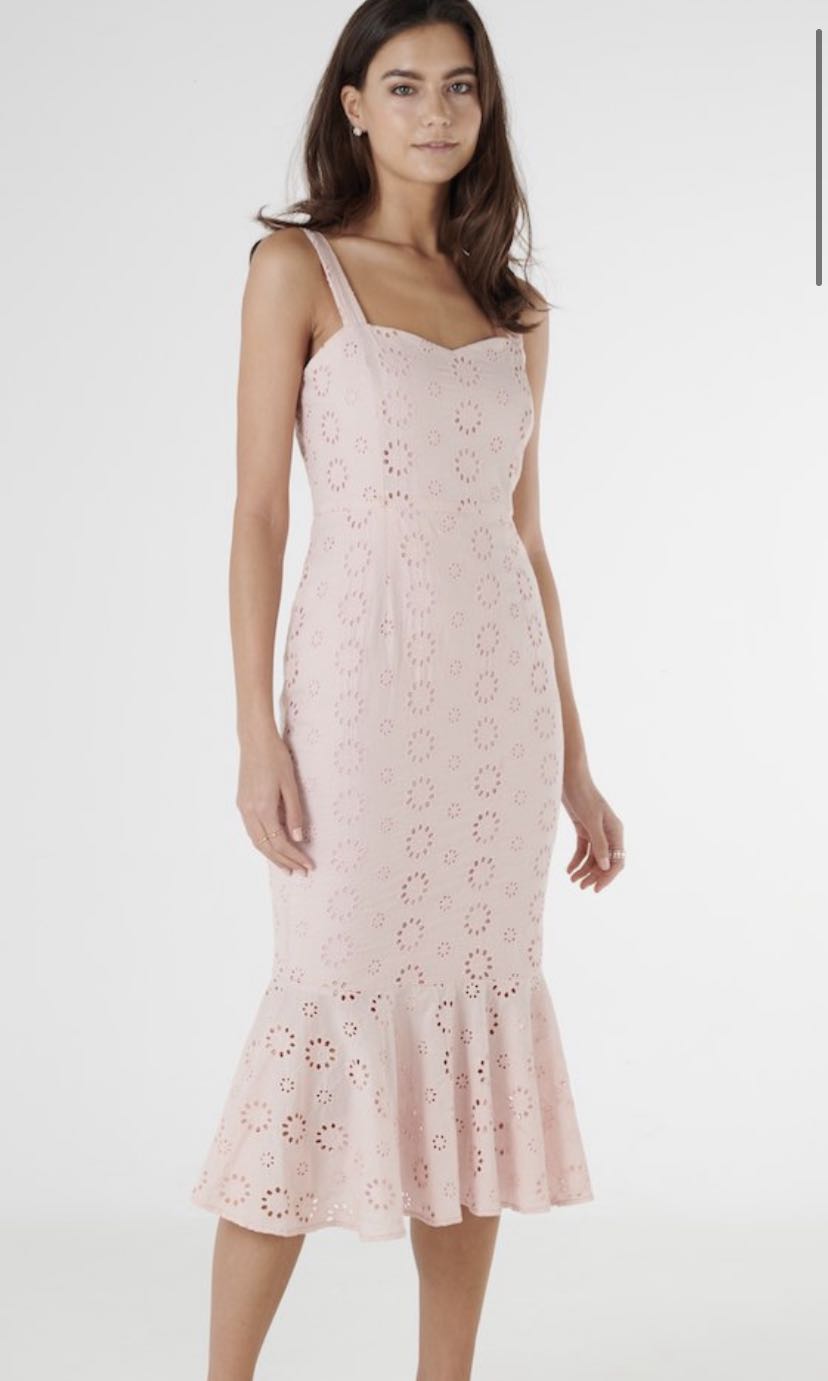 Demi Dress In Pink, Women's Fashion, Dresses & Sets, Dresses on Carousell