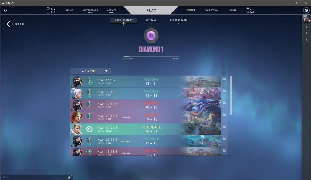 Rank Diamond 1 valorant account for sale, Video Gaming, Gaming ...