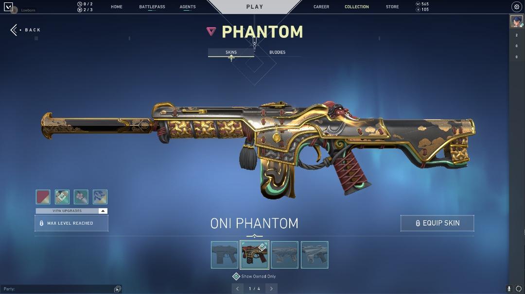 Diamond Valorant Account w/ 5 Premium Skins, 電子遊戲, 遊戲機配件, 遊戲禮物卡及帳戶 ...