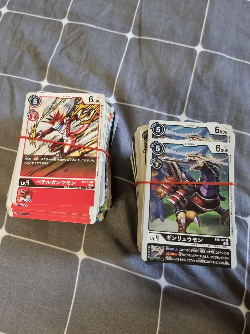 Digimon TCG random stack of cards, Hobbies & Toys, Toys & Games on ...