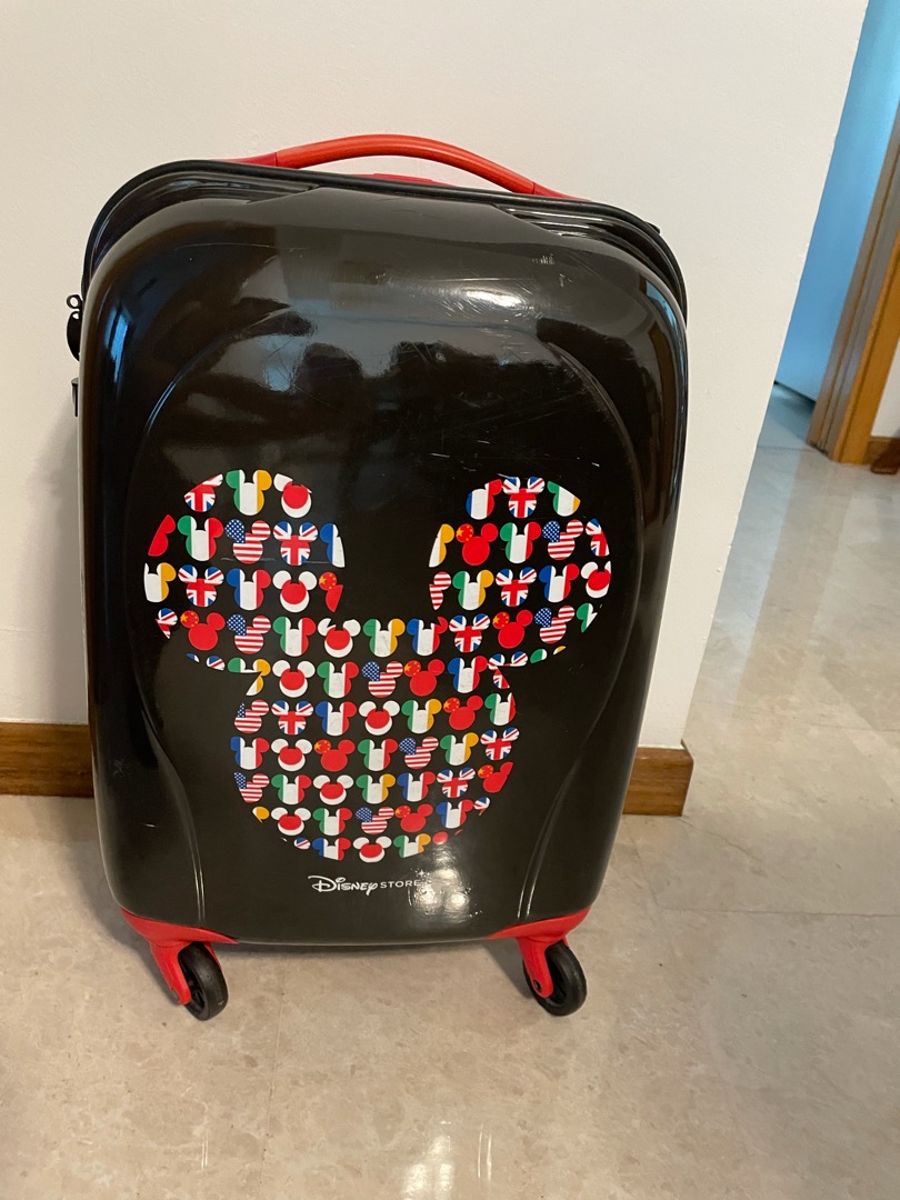 Disney Mickey Mouse Carry-on Suitcase, Hobbies & Toys, Travel, Luggage ...
