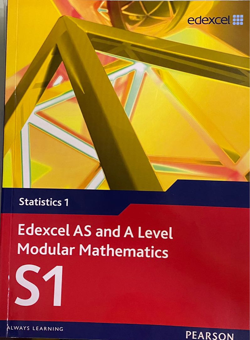 Edexcel AS and A Level Modular Mathematics, 興趣及遊戲, 書本 & 文具, 教科書 - Carousell