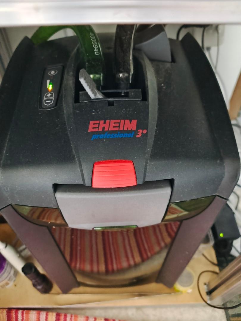 Eheim Professional 3e filter, Netlea AT1 pro light, crystal glass tank ...