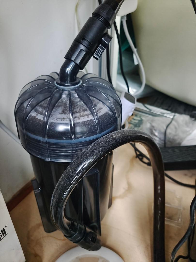 Eheim Professional 3e filter, Netlea AT1 pro light, crystal glass tank ...