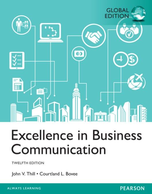Excellence in Business Communication [Pearson], Hobbies & Toys, Books ...