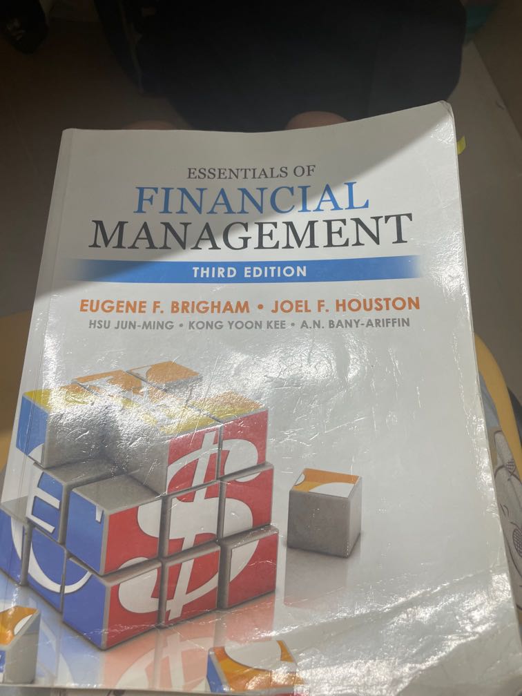 Financial Management Third Edition textbook, Hobbies & Toys, Books ...
