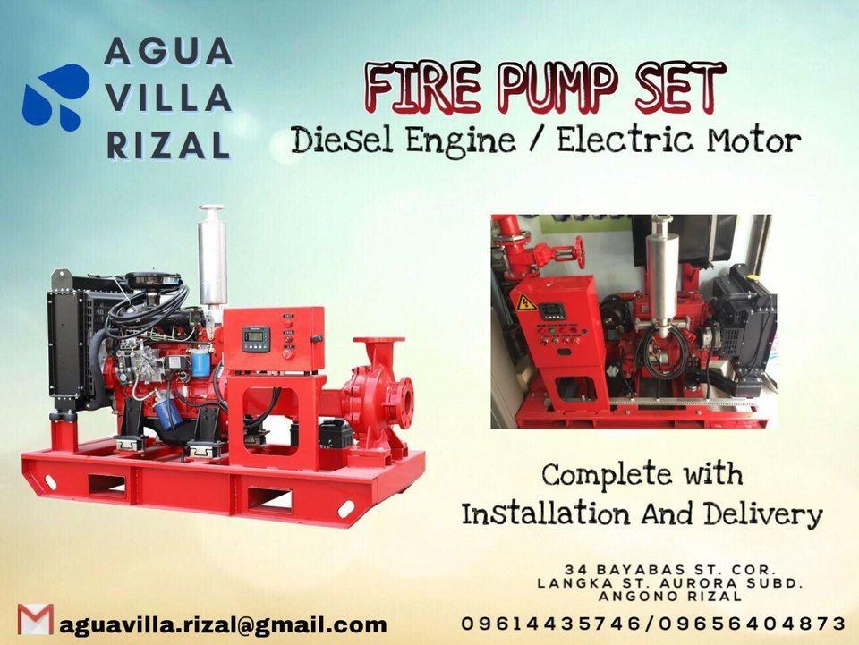 FIRE PUMP COMPLETE SET UP, Commercial & Industrial, Construction ...