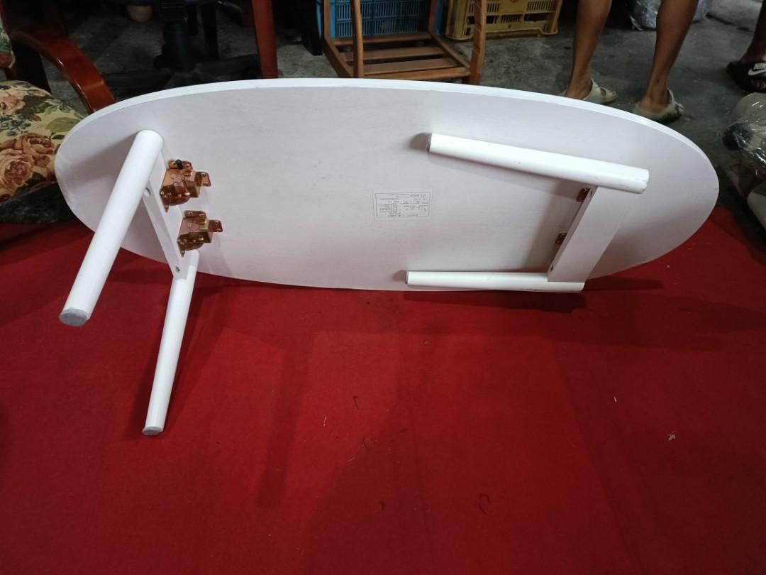 Folding table with damage, Furniture & Home Living, Furniture, Tables ...