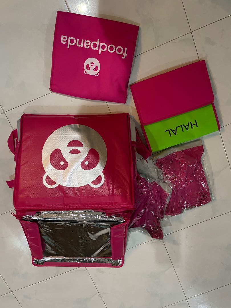 Foodpanda Rider Set, Motorcycles, Motorcycle Accessories on Carousell