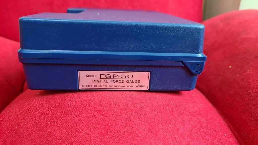 Force Gauge, Push Pull Gauge, Nidec-Shimpo, FGP-50, 50Kgf, Original Japan, Commercial ...