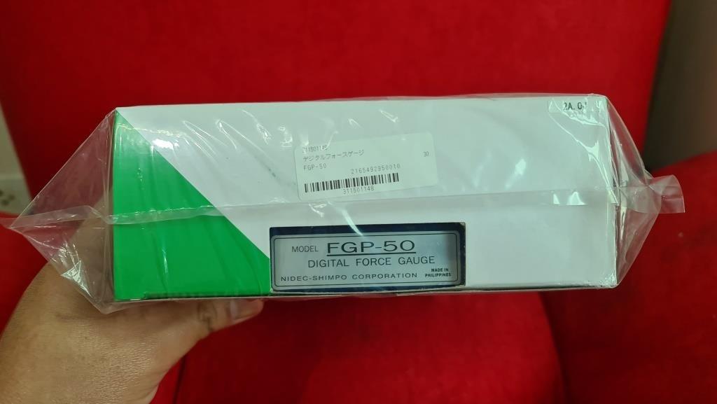Force Gauge, Push Pull Gauge, Nidec-Shimpo, FGP-50, 50Kgf, Original Japan, Commercial ...