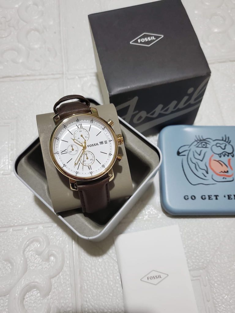 Fossil Rhett Chronograph Mens Watch BQ1009, Men's Fashion, Watches ...