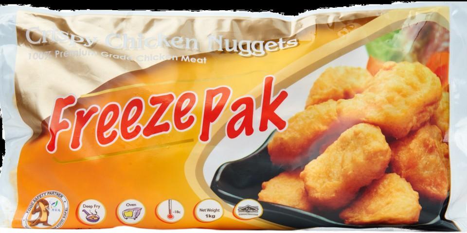 Freezepak Crispy Chicken Nuggets, Food & Drinks, Packaged & Instant ...