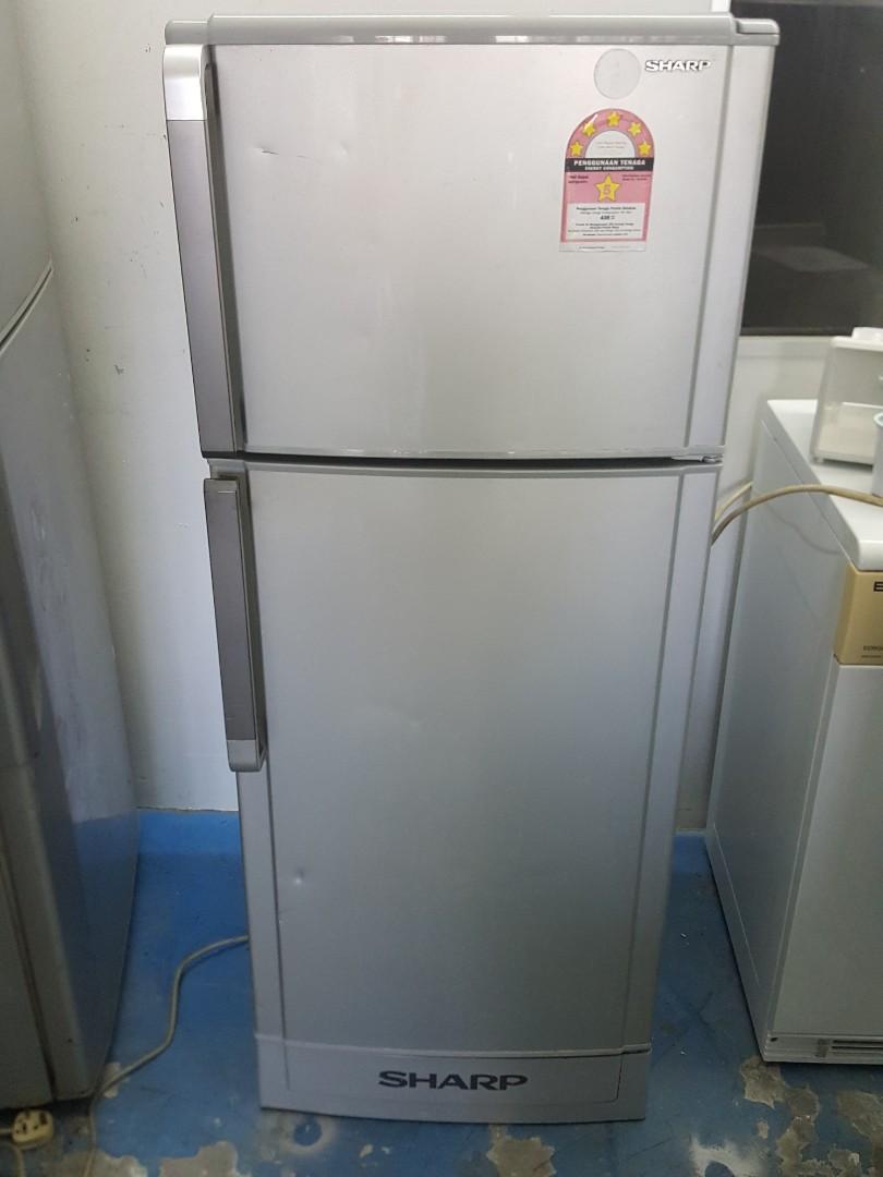 Fridge Double door sharp, TV & Home Appliances, Kitchen Appliances ...