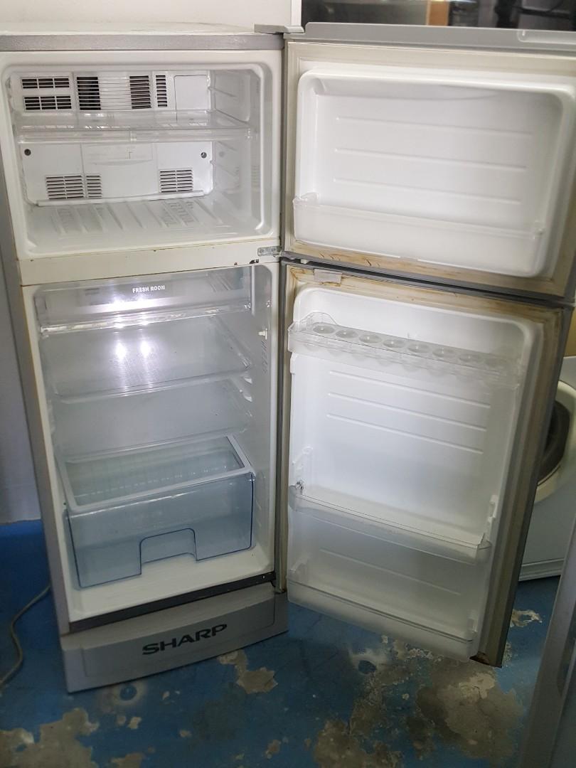 Fridge Double door sharp, TV & Home Appliances, Kitchen Appliances ...