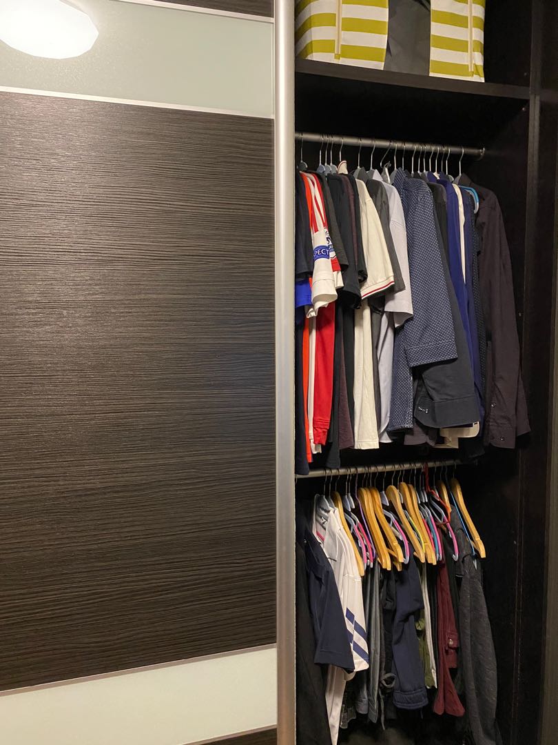 Full height wardrobe, Furniture & Home Living, Furniture, Shelves ...