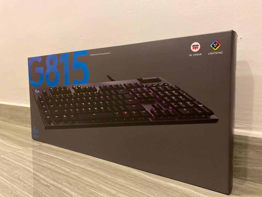 G815 Logitech Gaming Keyboard, Computers & Tech, Parts & Accessories ...