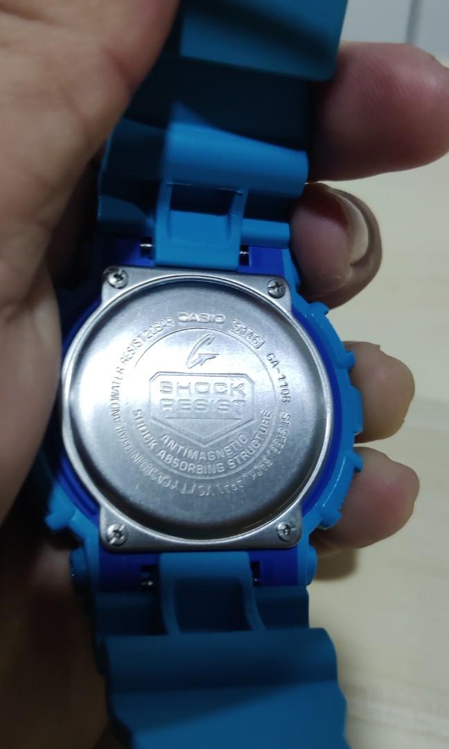 Ga110 hyper blue, Men's Fashion, Watches & Accessories, Watches on ...