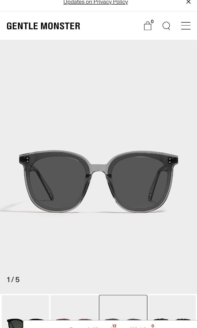 Gentle Monster Myma G1, Women's Fashion, Watches & Accessories ...