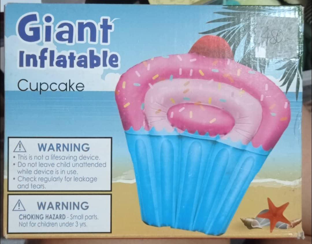 Giant Inflatable Cupcake 57.5", Hobbies & Toys, Travel, Travel ...