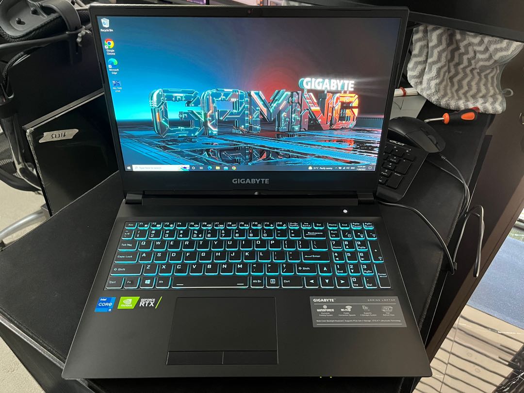 GIGABYTE G5 MD 15.6" inch 144Hz Gaming Laptop Processor intel 11th Gen ...