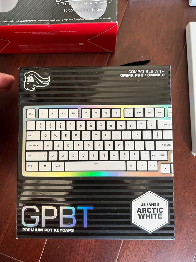 Glorious GMMK Pro Black Slate, GMK Modern Dolch, Boba U4 Silent Tactile ...