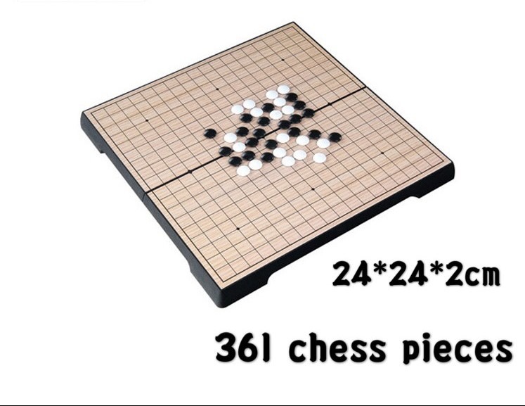 GO Game GO Chess WeiQi Chess Set Magnetic Wei Qi Chess Set Solid Feel ...