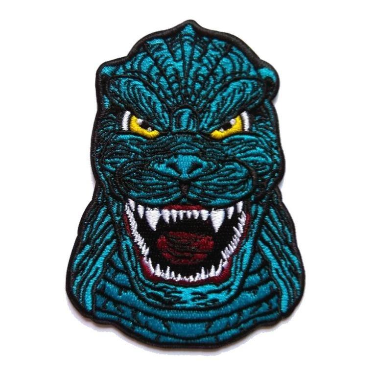 Godzilla Kaiju King of Monsters Iron On Patch, Hobbies & Toys, Memorabilia & Collectibles, Fan ...