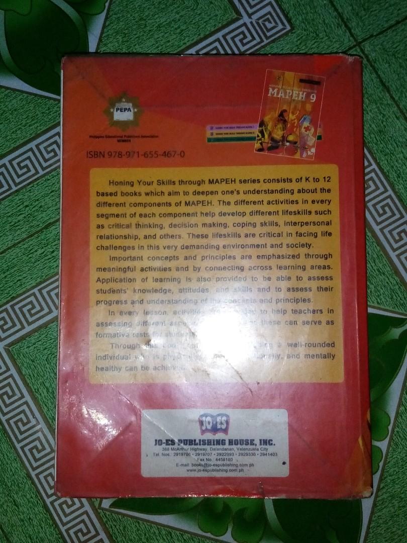 GRADE 9 - MAPEH BOOK ( HONING YOUR SKILLS THROUGH MAPEH 9 ), Hobbies & Toys, Books & Magazines ...