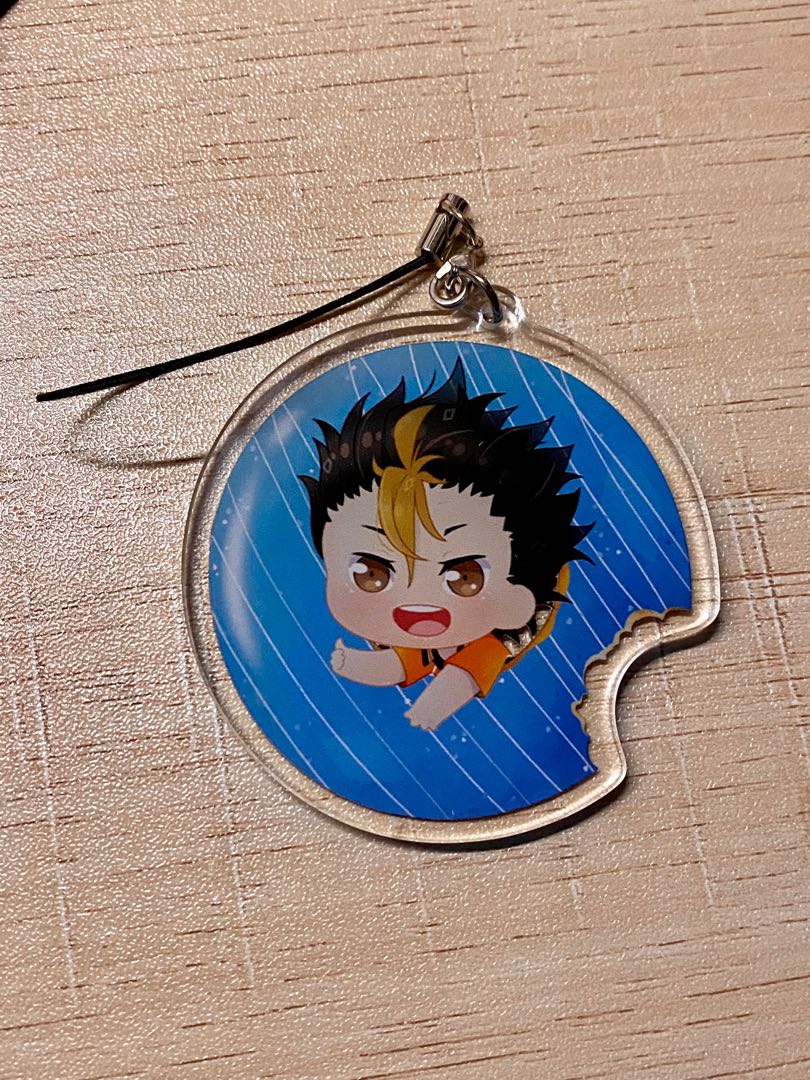 Haikyuu Nishinoya Keychain, Hobbies & Toys, Memorabilia & Collectibles ...