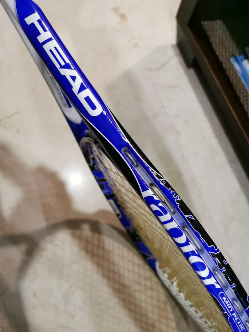 Head Raptor (microgel) racquet, Sports Equipment, Sports & Games ...