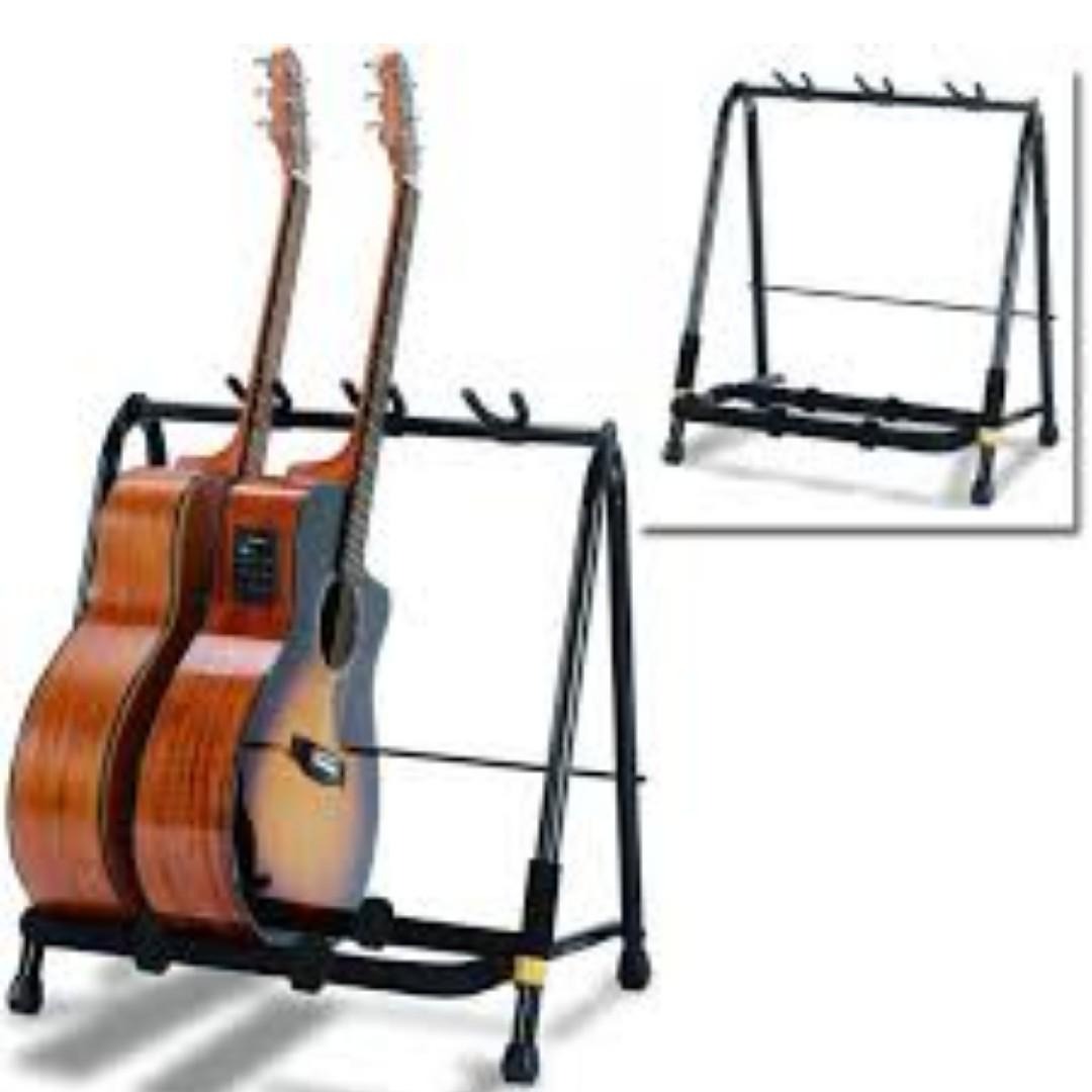 Hercules -Guitar Rack for 3 guitar (GS523B) , Hobbies & Toys, Music ...