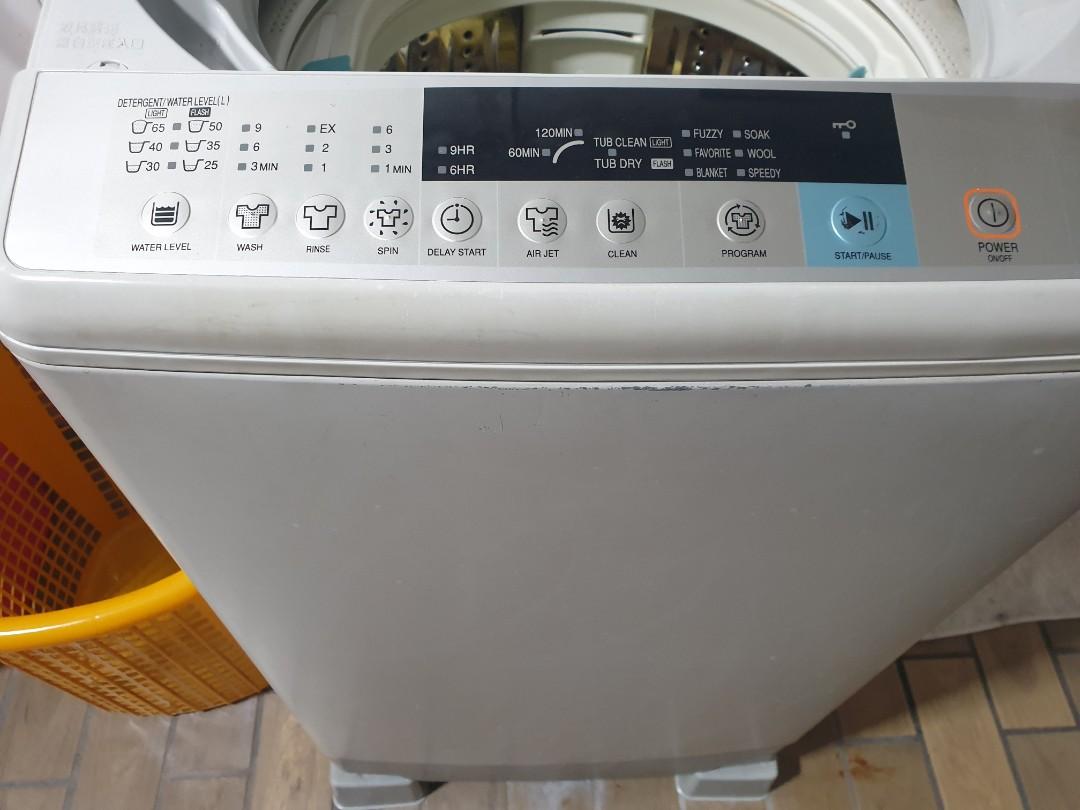 Hitachi washing machine 7kg, TV & Home Appliances, Washing Machines and ...