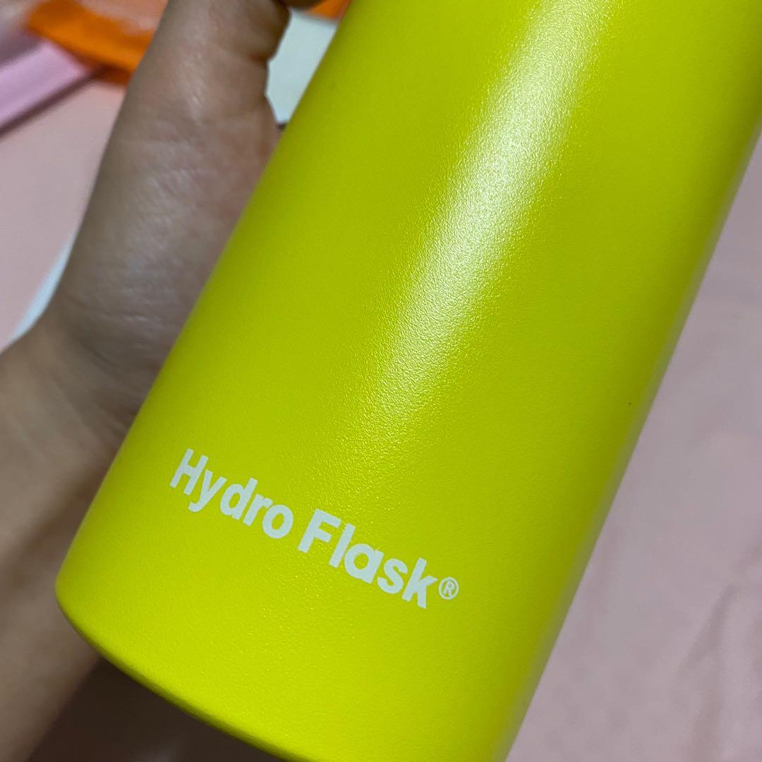 Hydro flask stainless steel thermal bottle 21 Oz (620ml) in yellow ...